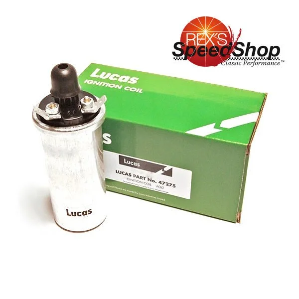 Genuine Lucas 12 Volt Motorcycle Ignition HT Coil 17M12 | 47276 - Rex's ...