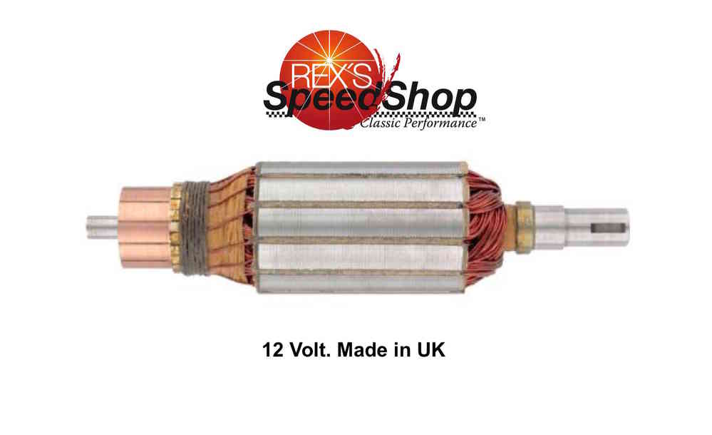 12V E3L Dynamo Armature Replacement for 200712 - Rex's Speed Shop