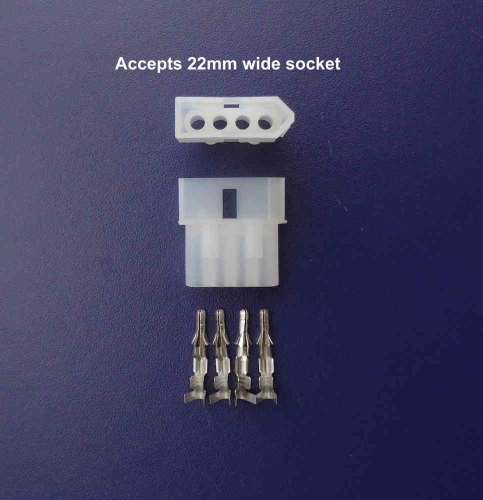 4 Way Male Molex Aprilia | Moto Guzzi | KTM | MT CCM Connector - Rex's ...