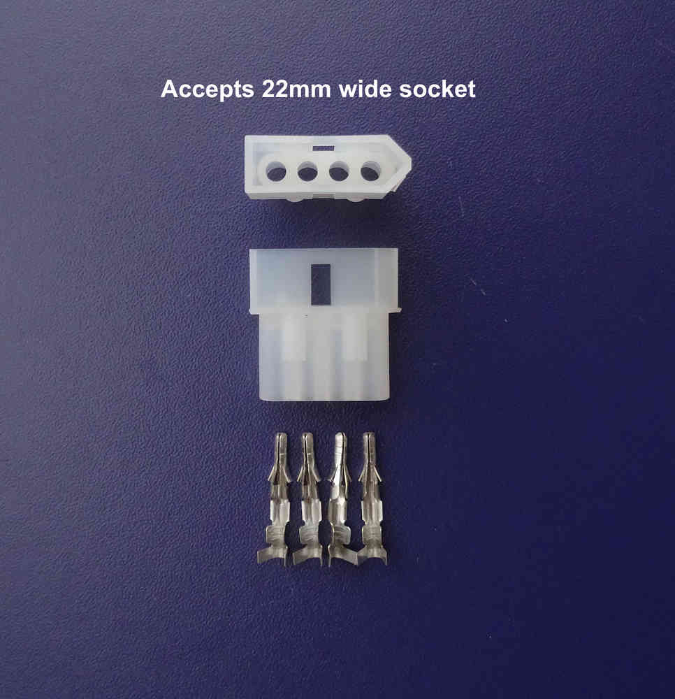 4 Way Male Molex Aprilia | Moto Guzzi | KTM | MT CCM Connector - Rex's ...