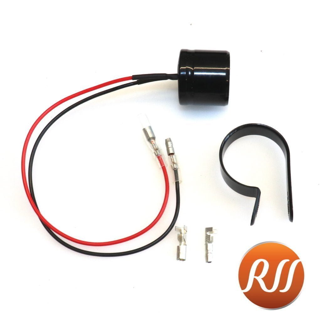 Motorcycle Battery Eliminator | Charge Condenser - Rex's Speed Shop