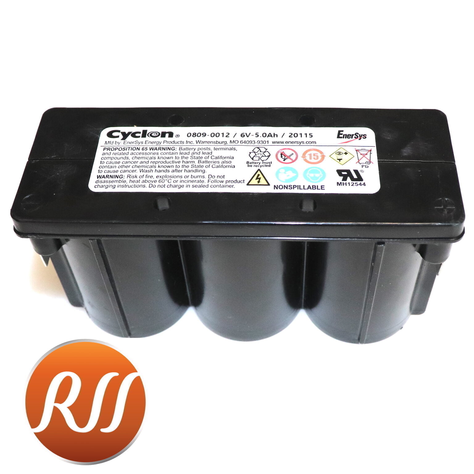 Cyclon 6 Volt 5 Amp Sealed Battery - Rex's Speed Shop