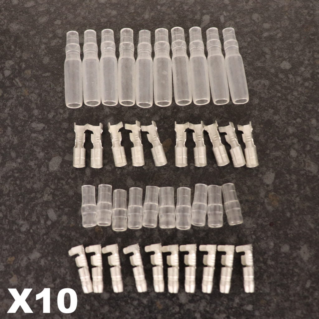 10 Pack of Male & Female Japanese Type Bullet Connectors. – Rex's Speed ...