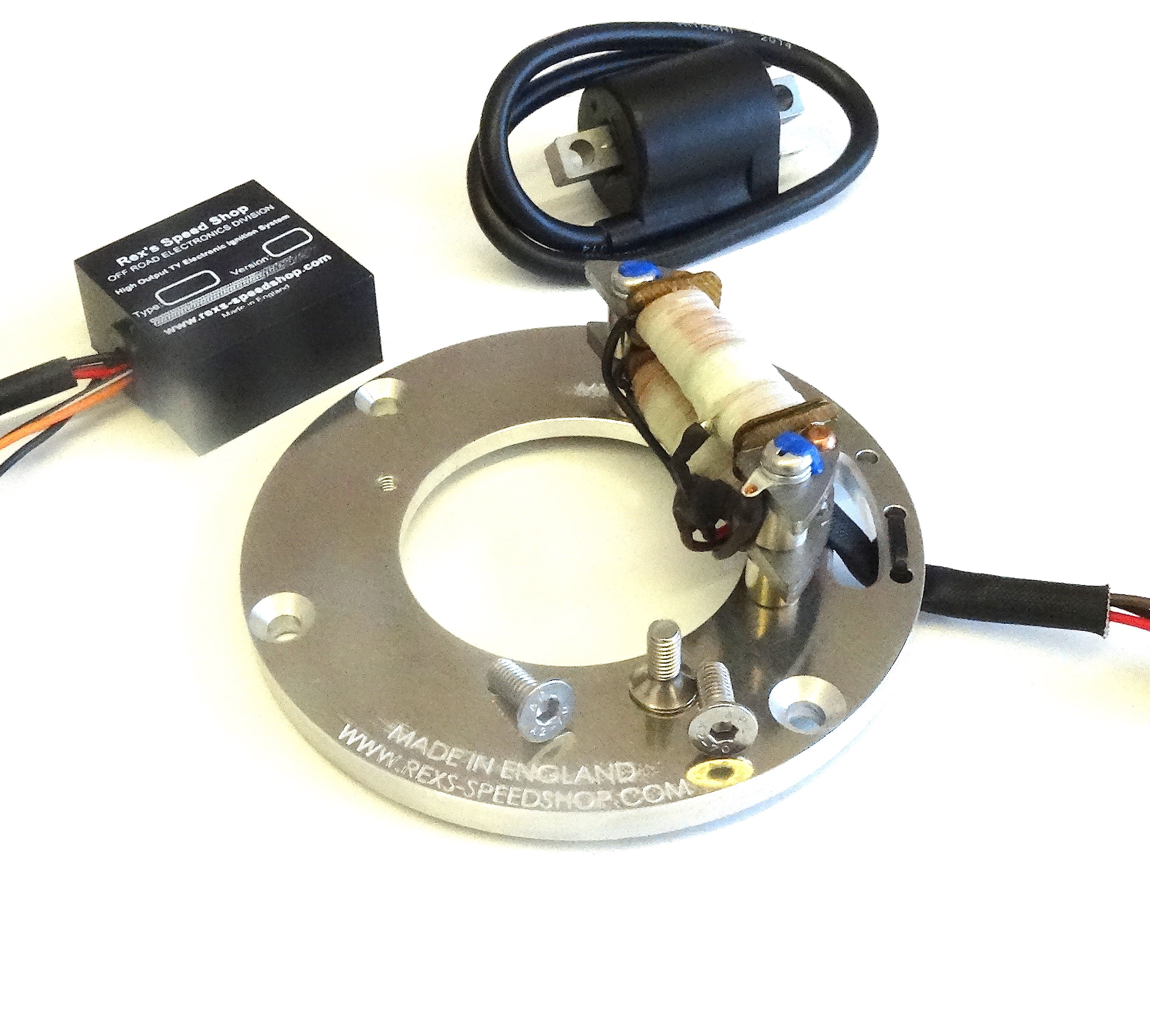 Yamaha TY250 Mono Shock “Clubman” Electronic Ignition Kit – Rex's Speed ...