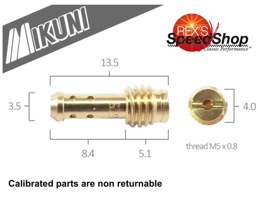 Genuine Mikuni Pilot Jet - Rex's Speed Shop