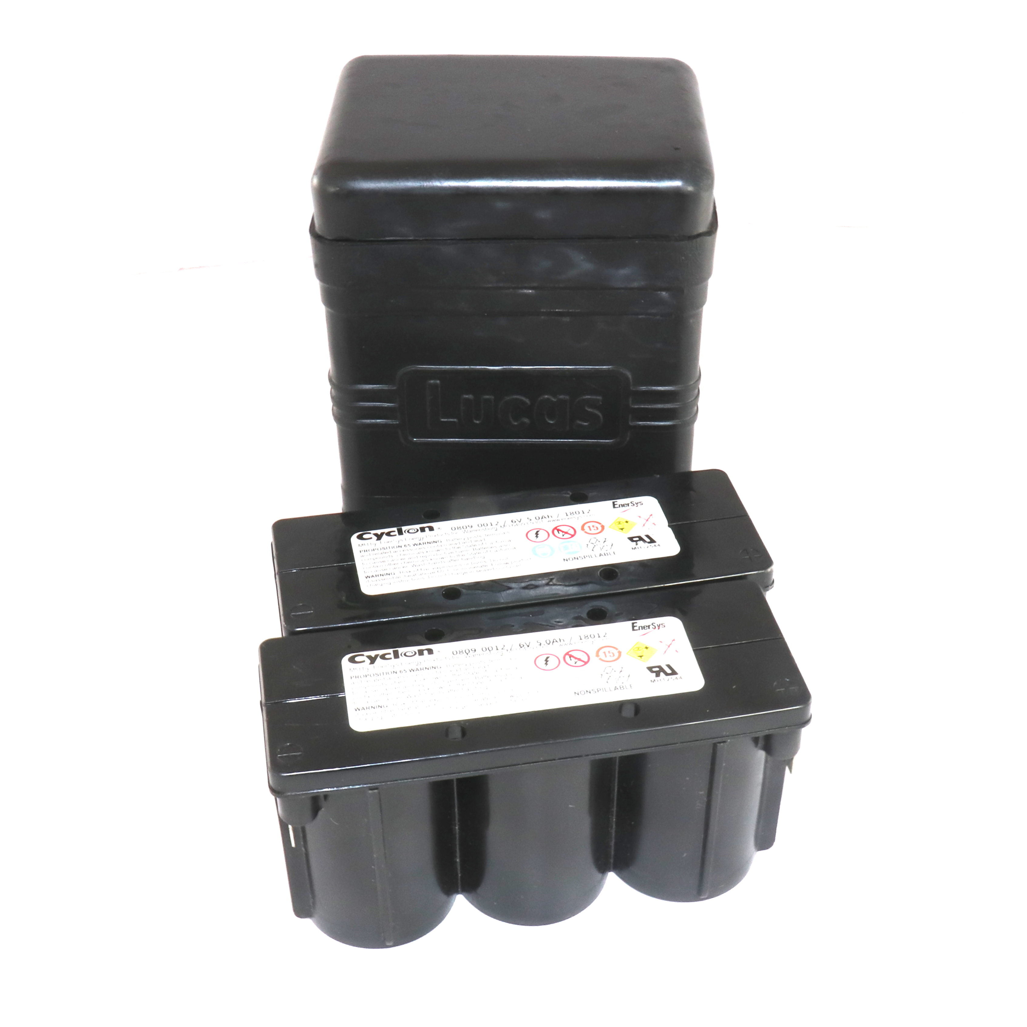 6 Volt | 12 Volt Dual Voltage Cyclon Battery | B38-6 | PU-7E - Rex's ...