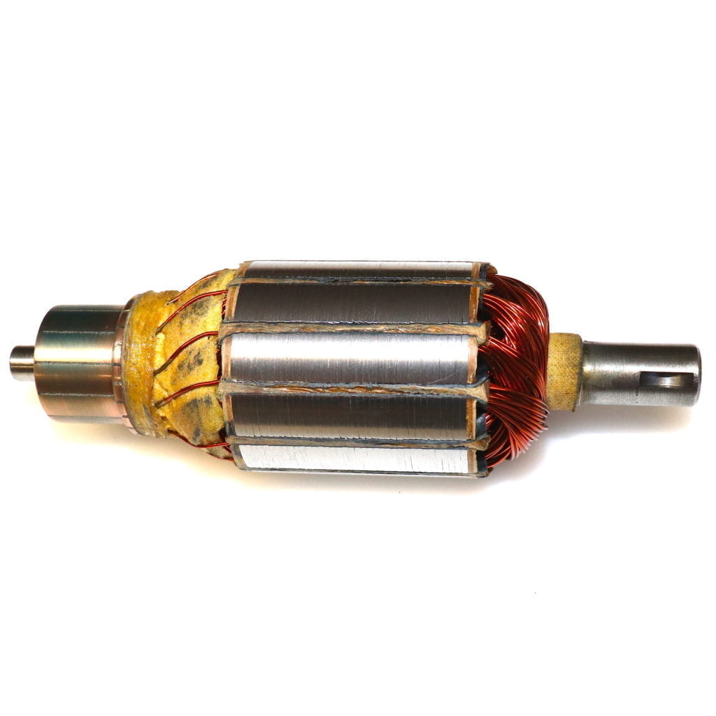6V E3HMD Dynamo Armature 36 Watt Parallel Shaft | 200674 - Rex's Speed Shop