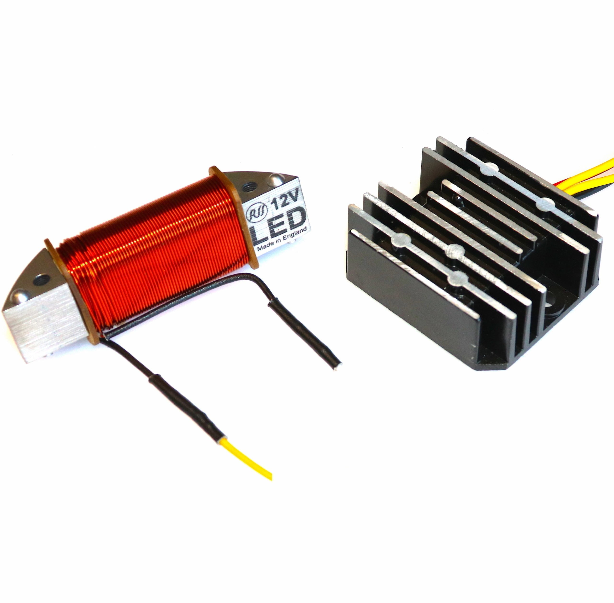 XT500 DC Conversion | LED Headlamp | 12 Volt - Rex's Speed Shop