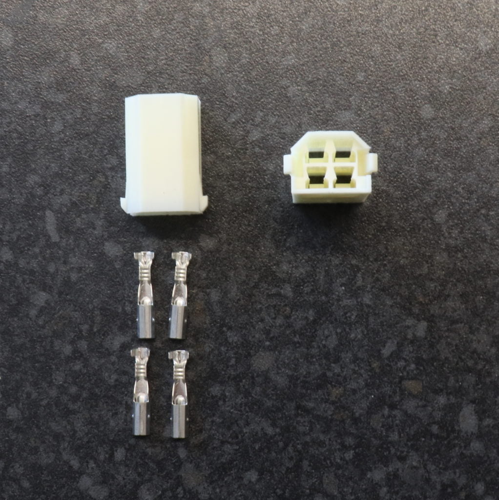 Yazaki 4 Way Female Connector - Rex's Speed Shop