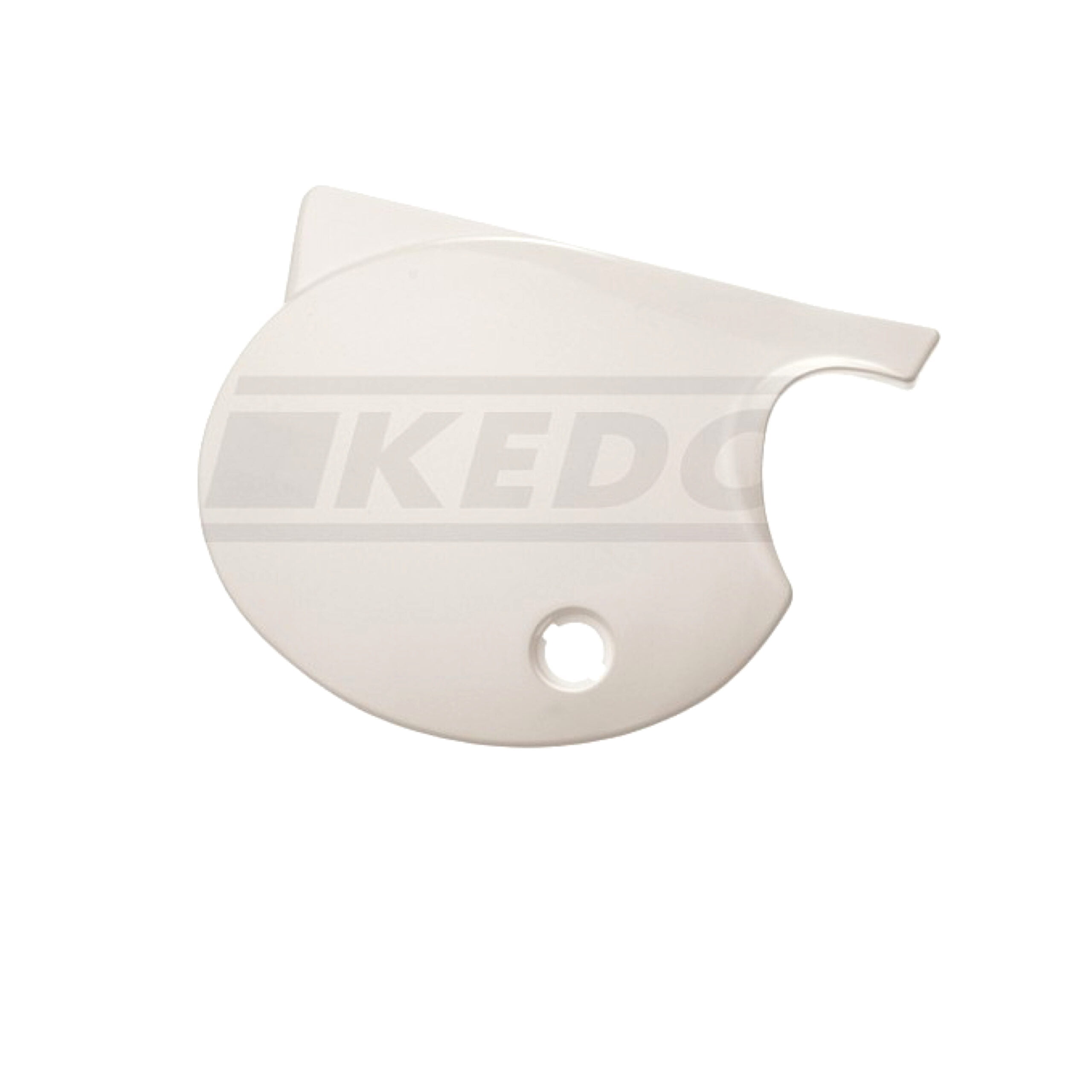 Replica Side Cover | Left | White | 1E6-21711-00 | XT500 - Rex's Speed Shop