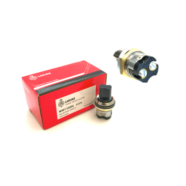 Genuine Lucas PS6 Rotary Headlight Switch 31276 - Rex's Speed Shop