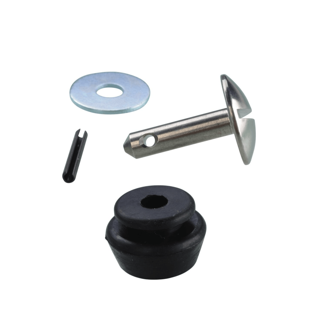 Stainless Steel Locking Pin for Side Cover Complete - Rex's Speed Shop